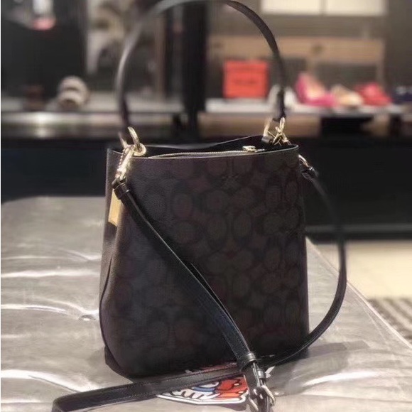 Coach | Bags | Coach Small Town Bucket Bag In Signature Canvas | Poshmark
